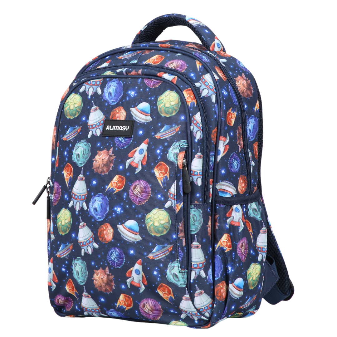 Space Midsize Kids Backpack | Waterproof Kids School Backpack – Alimasy