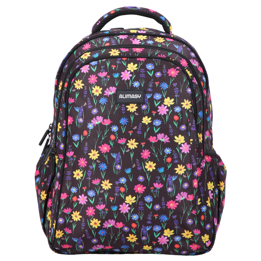 Wildflower Meadow Midsize Kids Backpack | Durable School Backpack – Alimasy