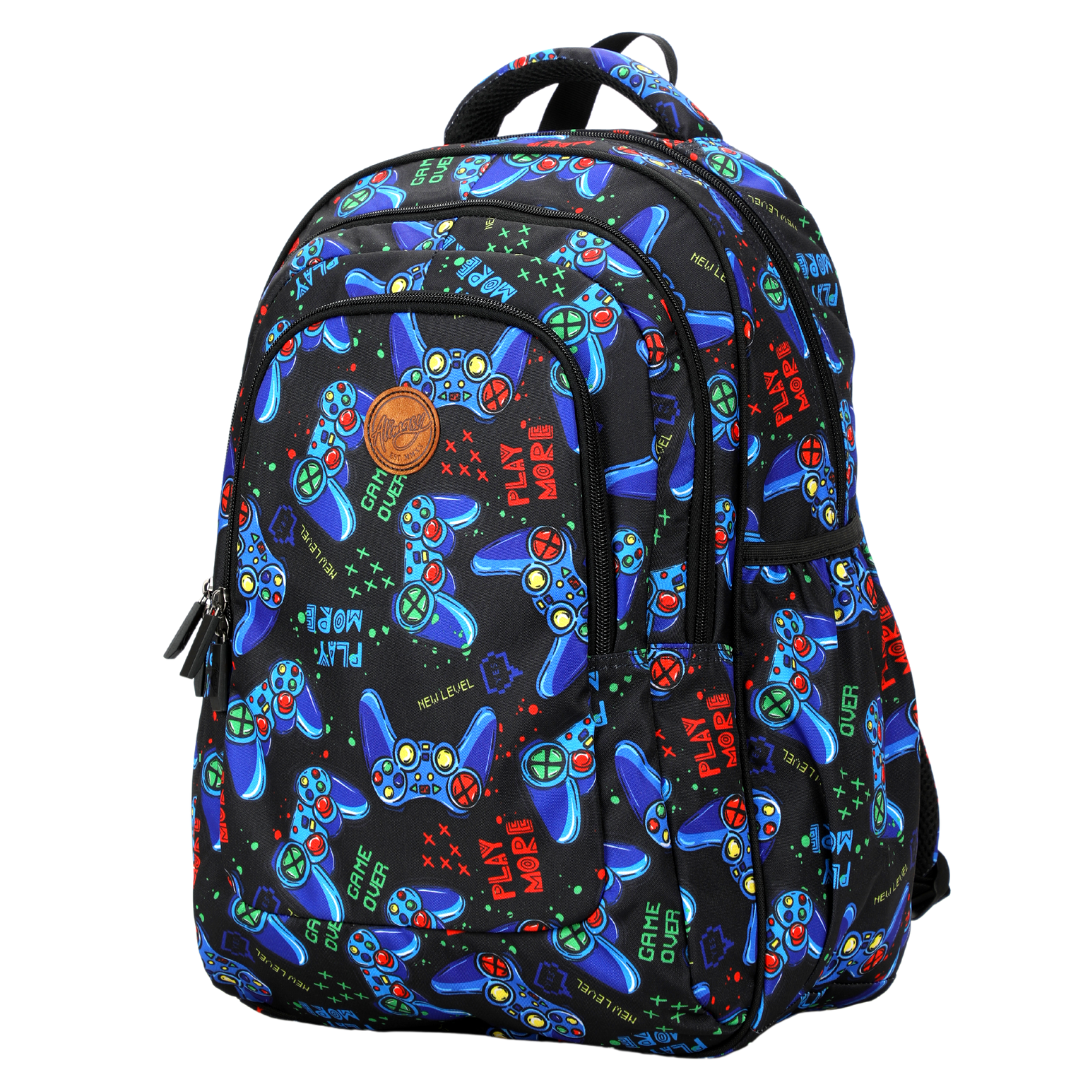 Gaming Large Kids Backpack - Waterproof School bag – Alimasy