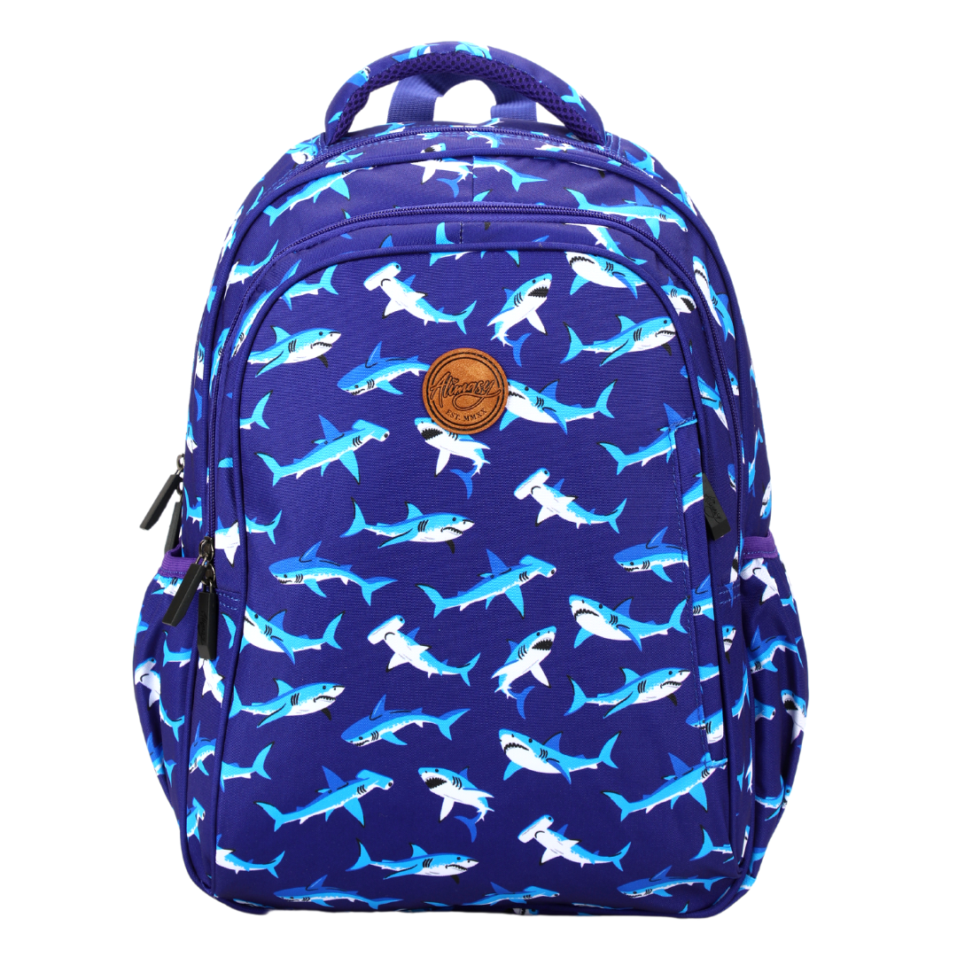 Sharks Midsize Kids Backpack | Waterproof Kids School Backpack – Alimasy
