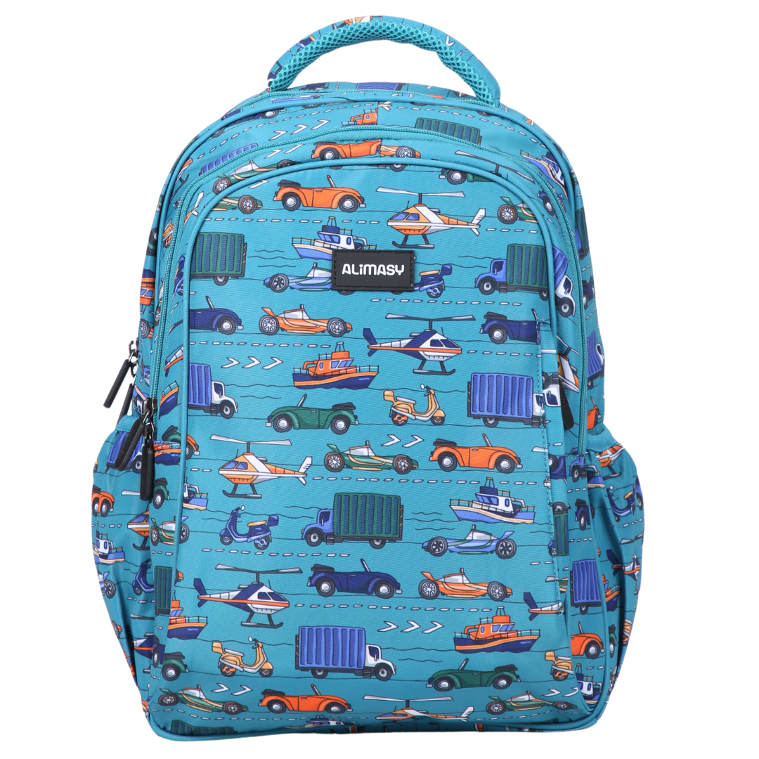 Transport Midsize Kids Backpack | Waterproof Kids School Backpack – Alimasy